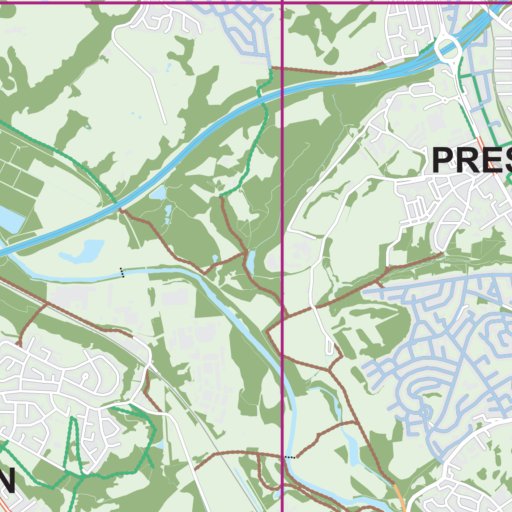 TfGM Online Mapping - Interactive Map - County Map