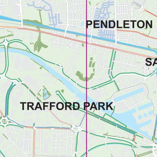 TfGM Online Mapping - Interactive Map - County Map