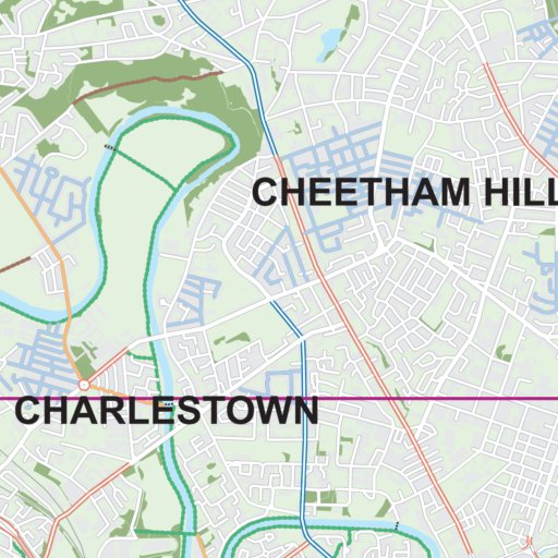 TfGM Online Mapping - Interactive Map - County Map
