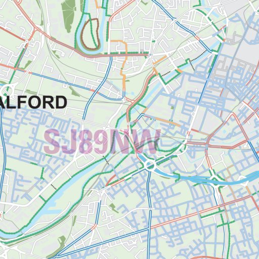 TfGM Online Mapping - Interactive Map - County Map