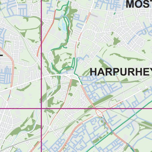 TfGM Online Mapping - Interactive Map - County Map