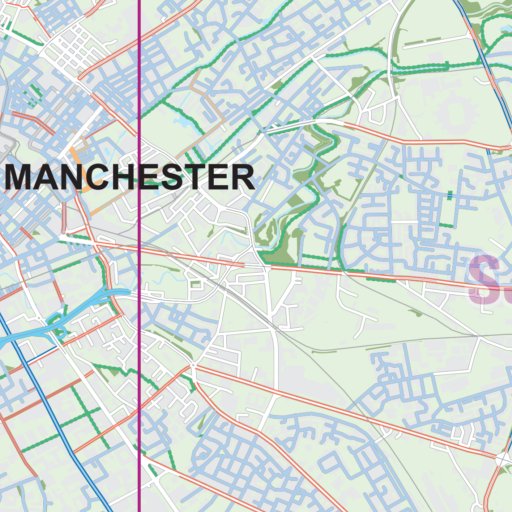 TfGM Online Mapping - Interactive Map - County Map