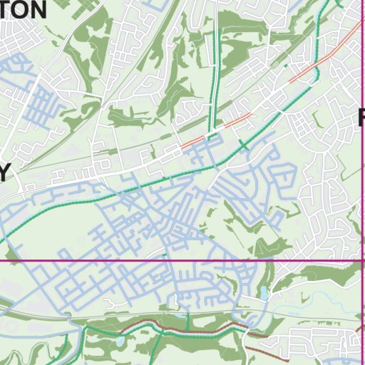TfGM Online Mapping - Interactive Map - County Map