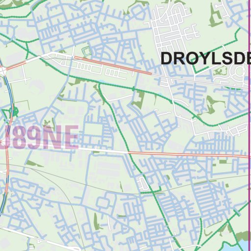TfGM Online Mapping - Interactive Map - County Map